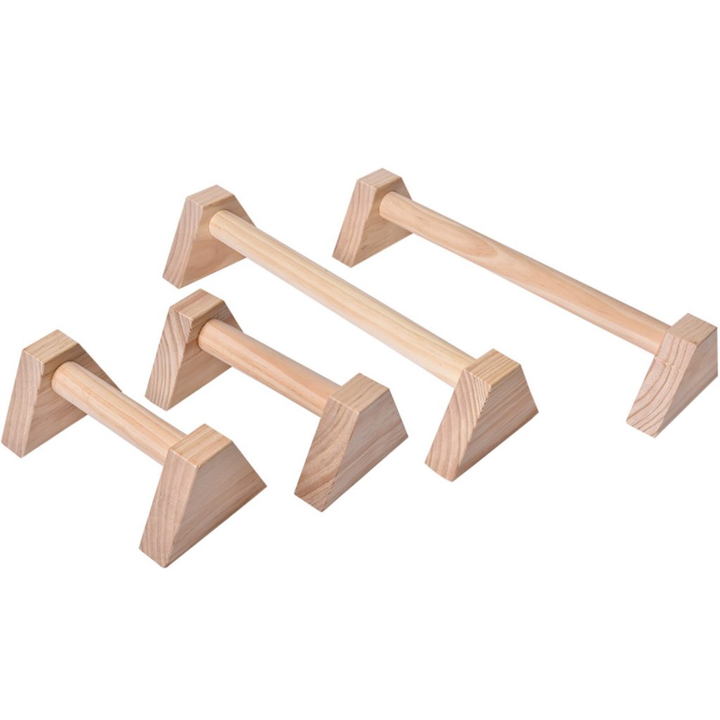 Parallettes Wooden - EcoGrip | WO-Calisthenics